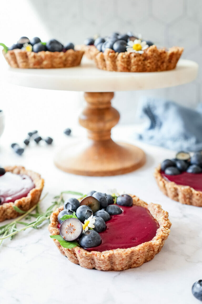 Blueberry Curd Mini Tarts: A Delightful Gluten Free Dessert Recipe - A ...